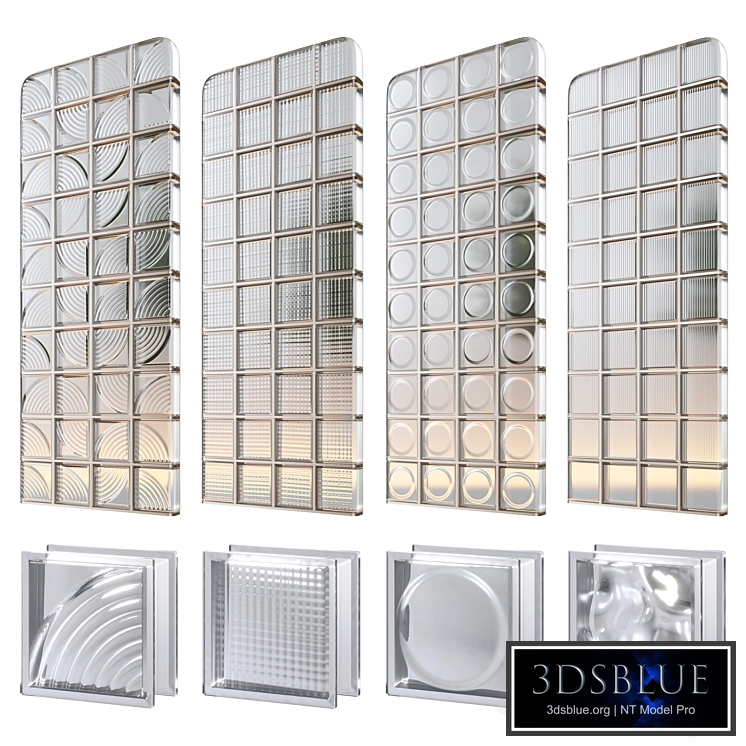 glass block partition