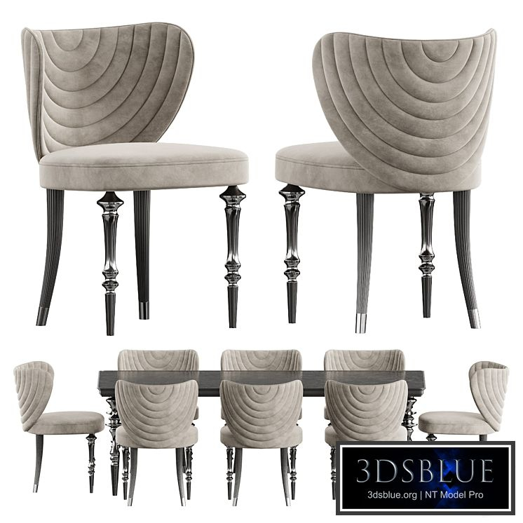 Arven Dining Set by Elve Luxury