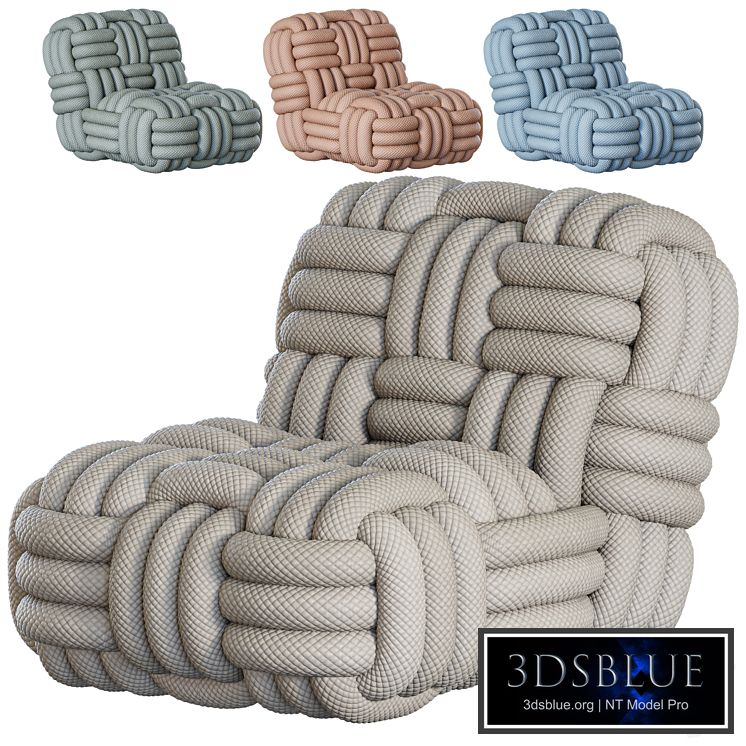 Knitty Lounge Chair by Moooi