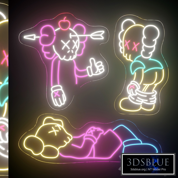 Light modules Set 201 Neon