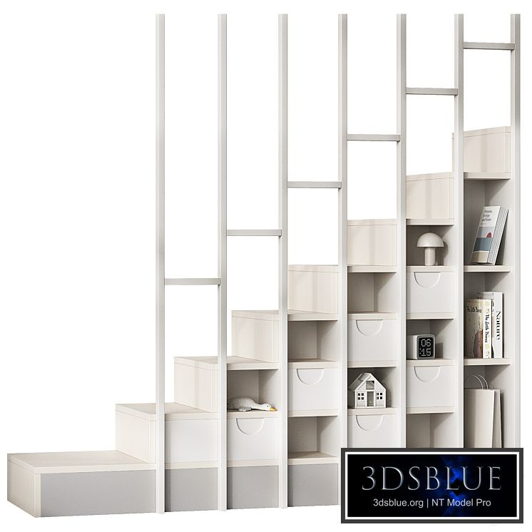 Wardrobe ladder for children's room