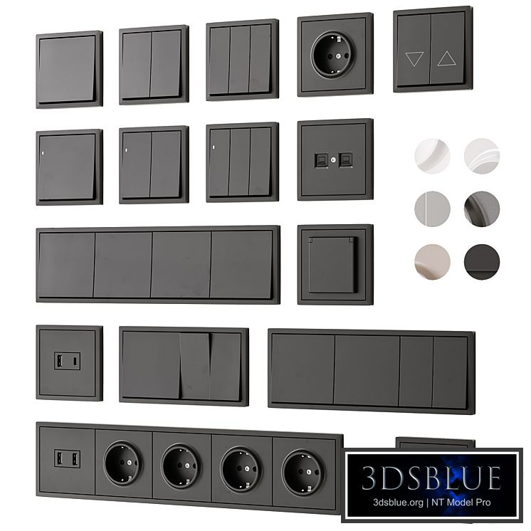Sockets and switches Donel series R98