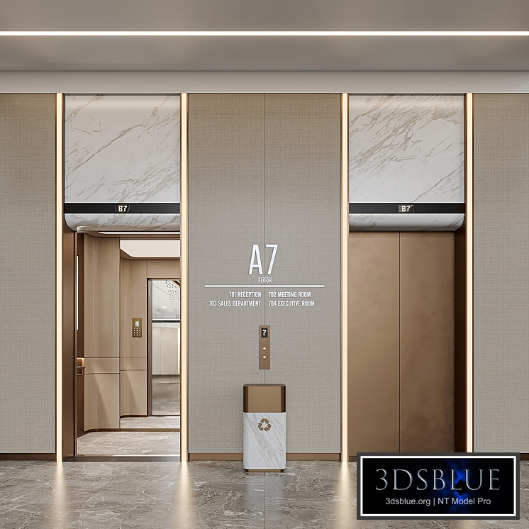 Elevator Lobby Design 03