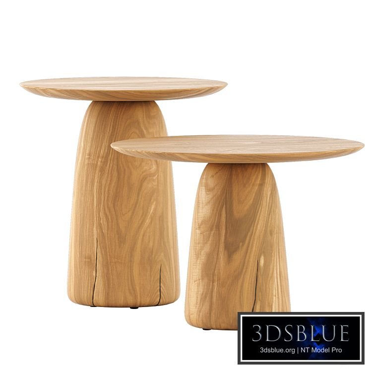 Dunes low table by Tribu