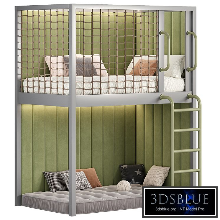 Designer two-level bed Kids room 23