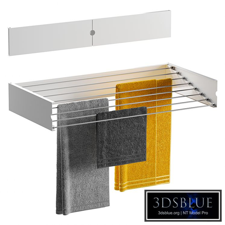 Wall-mounted clothes dryer