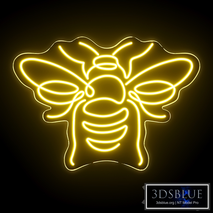 Bee Neon Sign