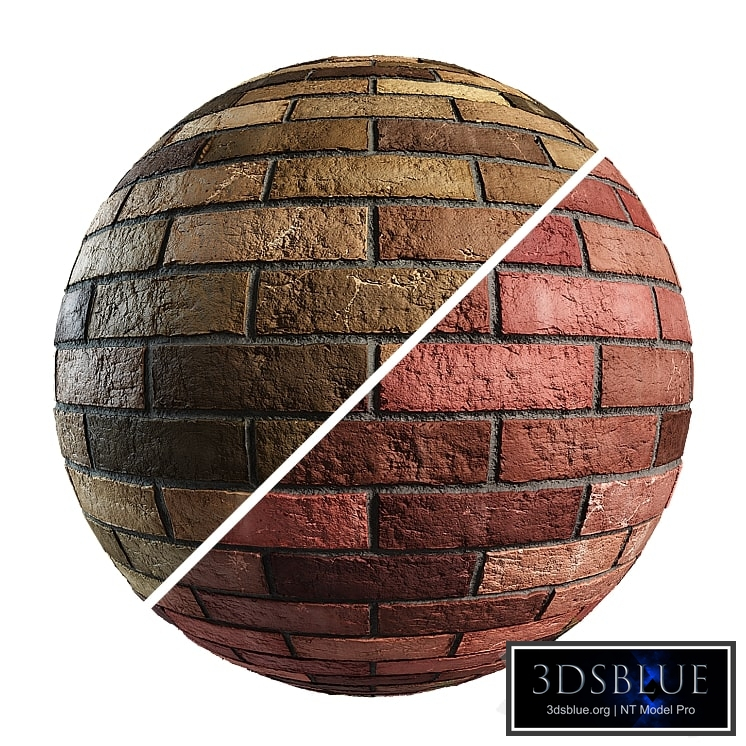 Hand Molded PBR 4k Bricks