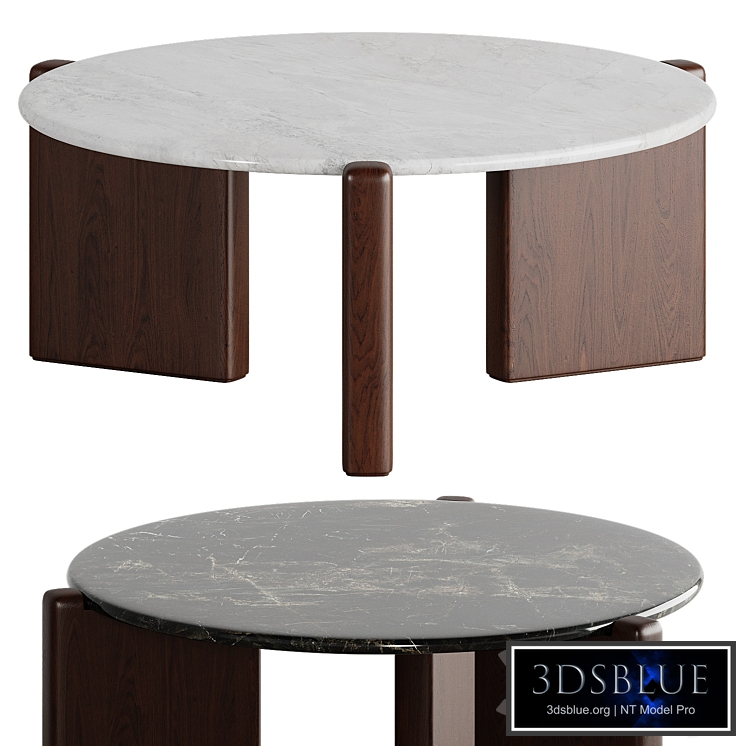 Santoro Round Coffee Table by CB2