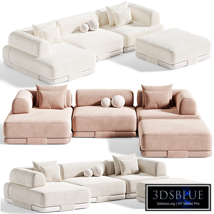 INSULA modular Sofa 03 By Kettal