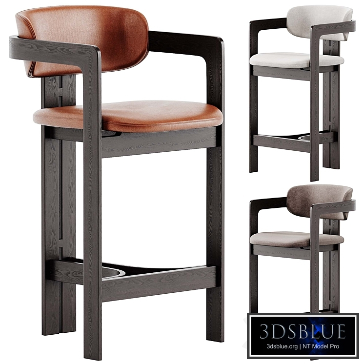 0419 Stool And Counter By Gallotti And Radic