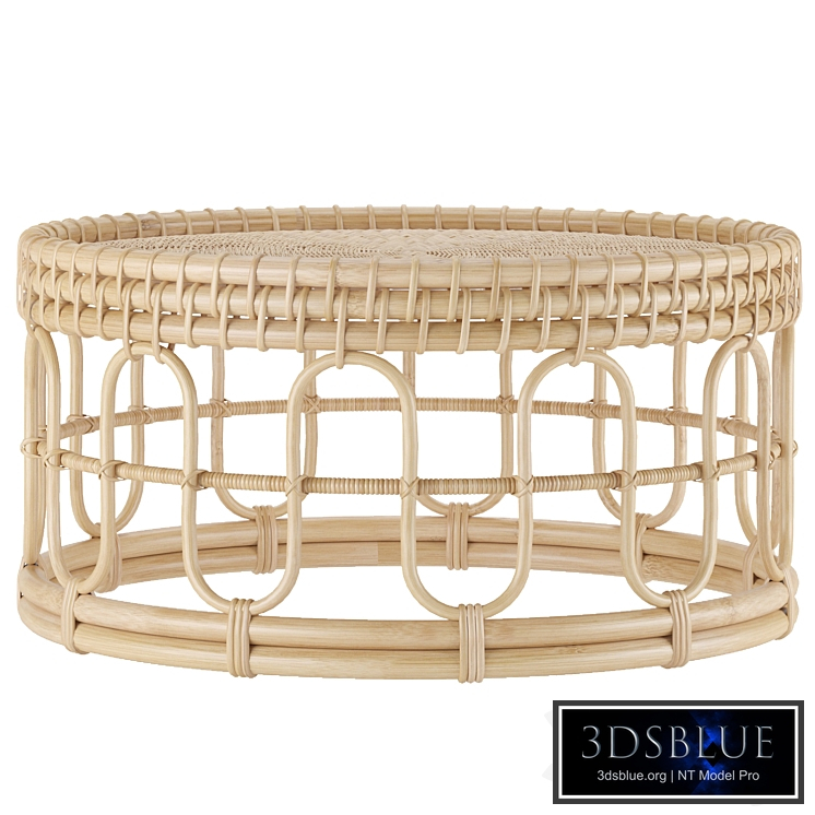 Samson Rattan Coffee Table 80 natural 1