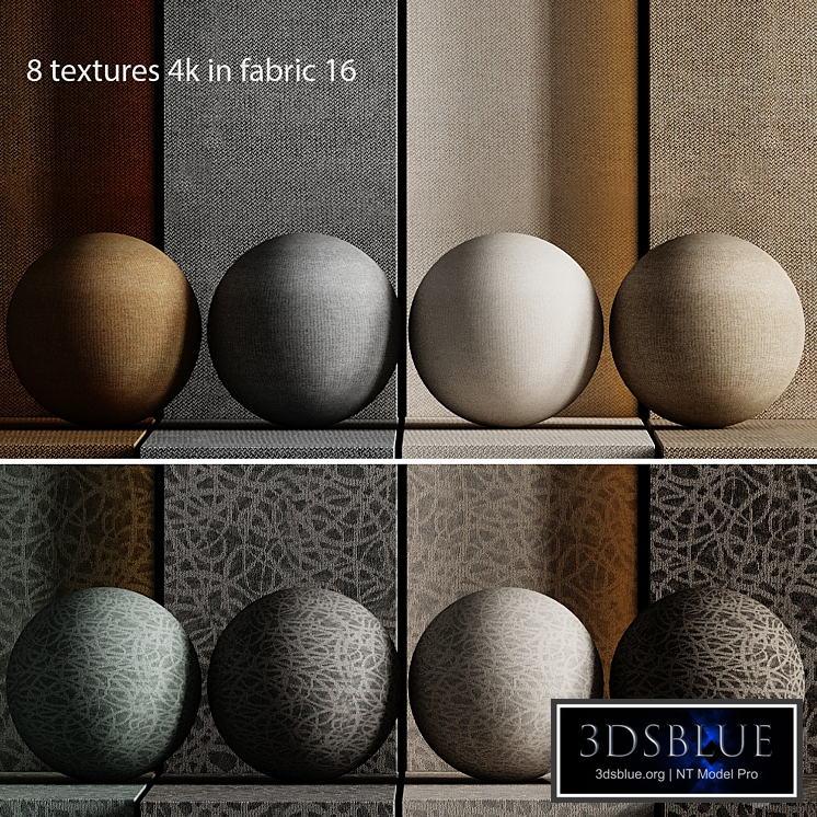 8 textures 4k in fabric 16