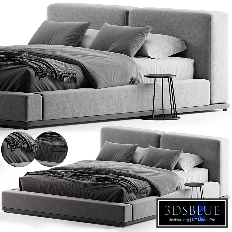 Domino bed by Como