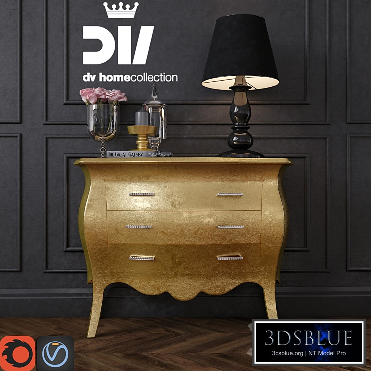 DV home collection drawer SIGN and BETWEEN lampada